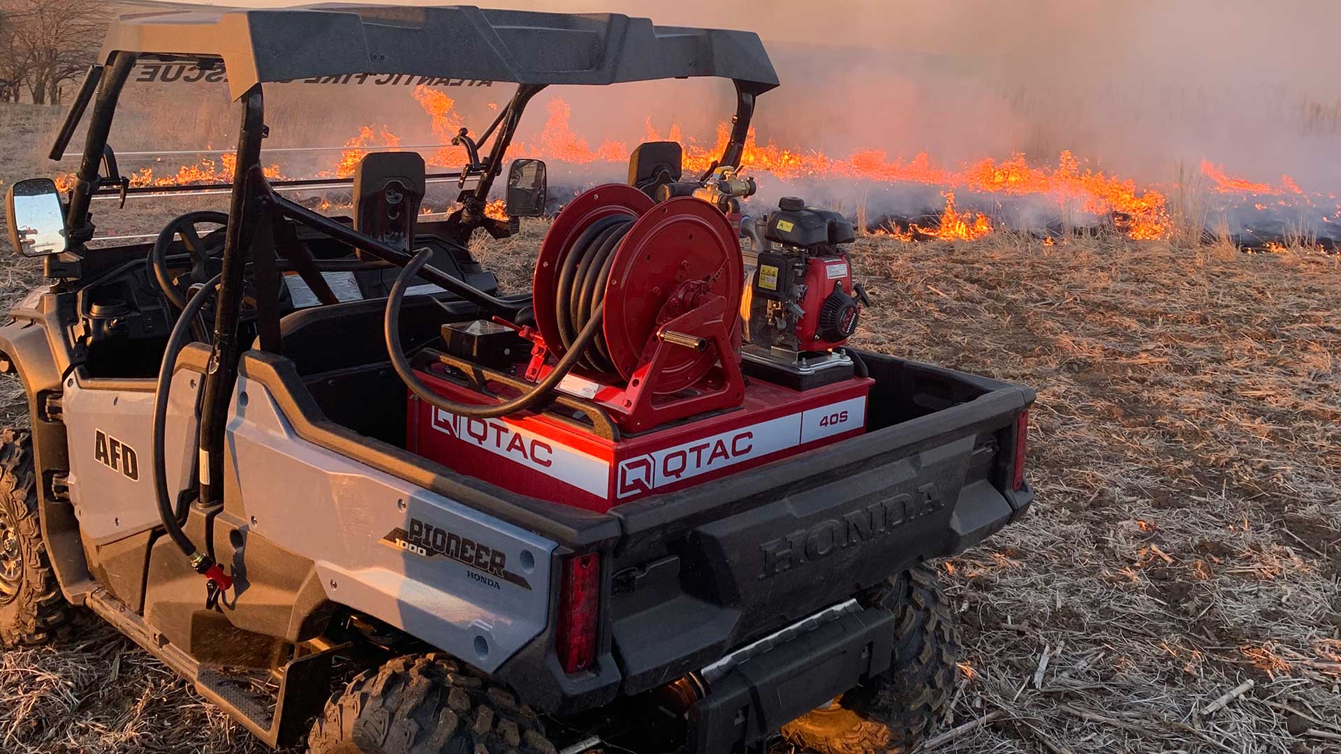 Skid Units for Honda UTV - QTAC Fire and Rescue Apparatus for UTVs and ...