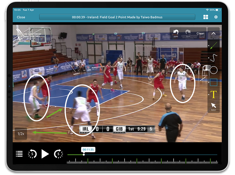 Basketball Performance Analysis Software - Video Analysis