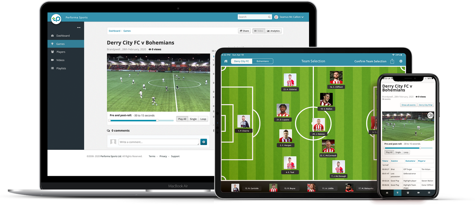 Soccer Performance Analysis - Football Video Analysis
