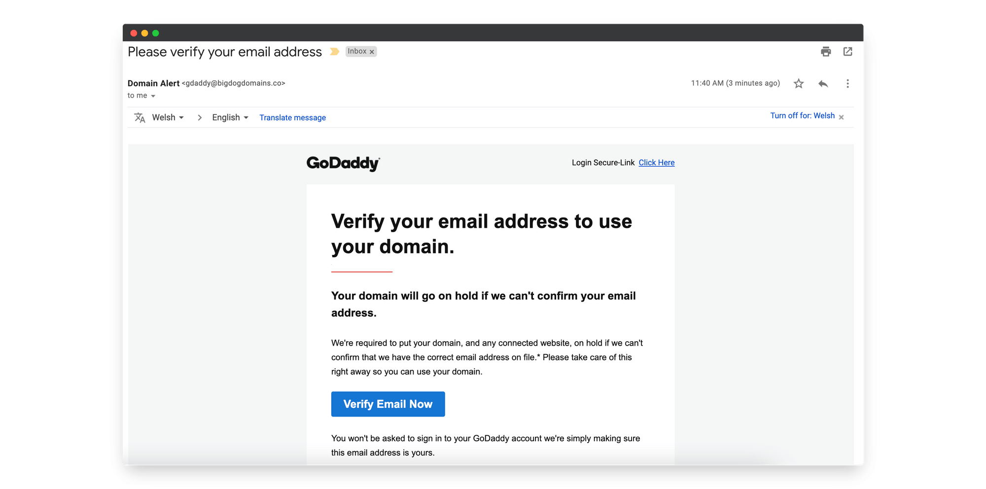 Linkedin Phishing Email Example | Hook Security