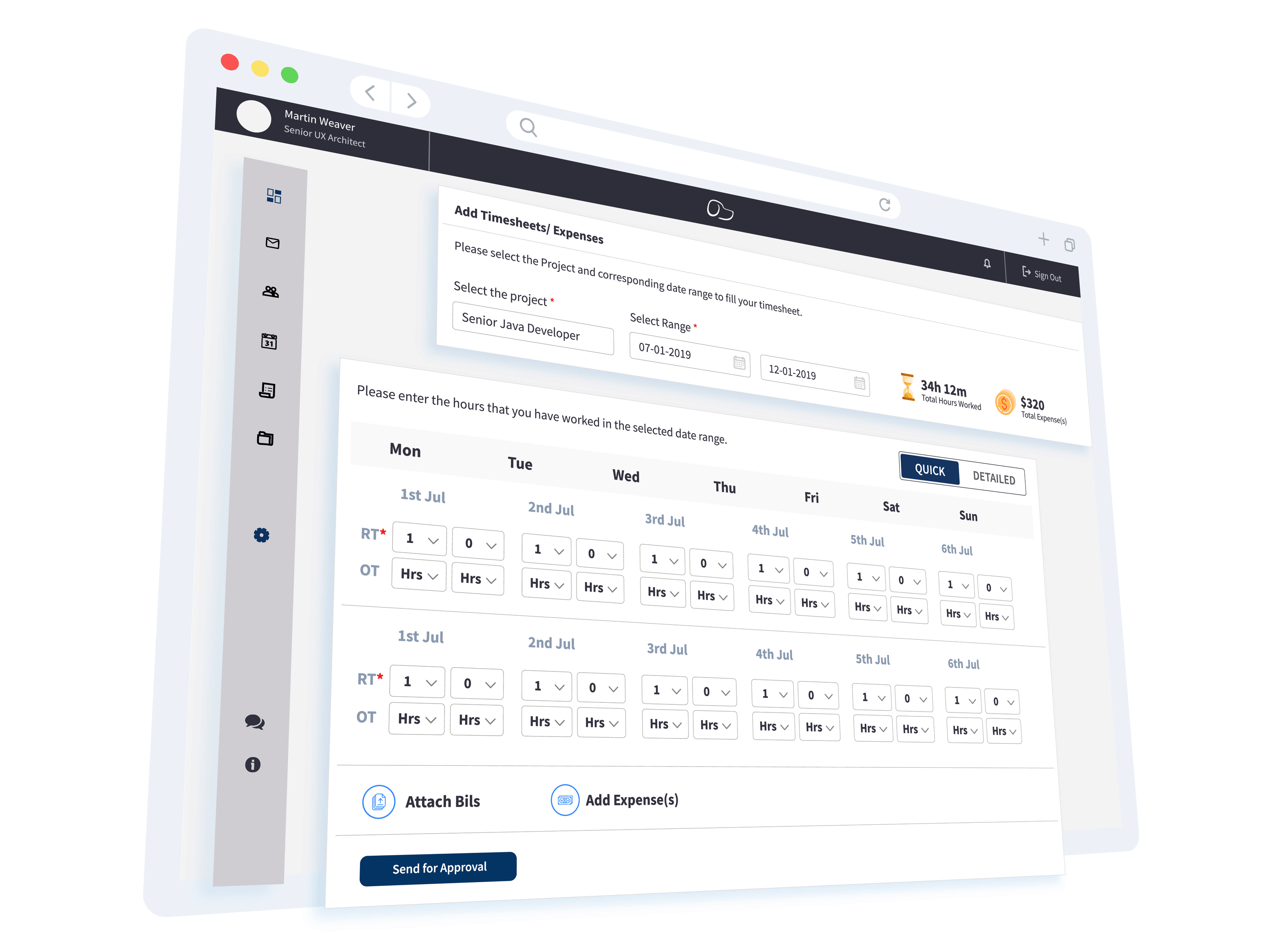 Timesheet Management Software & Leave Management System | OnBlick