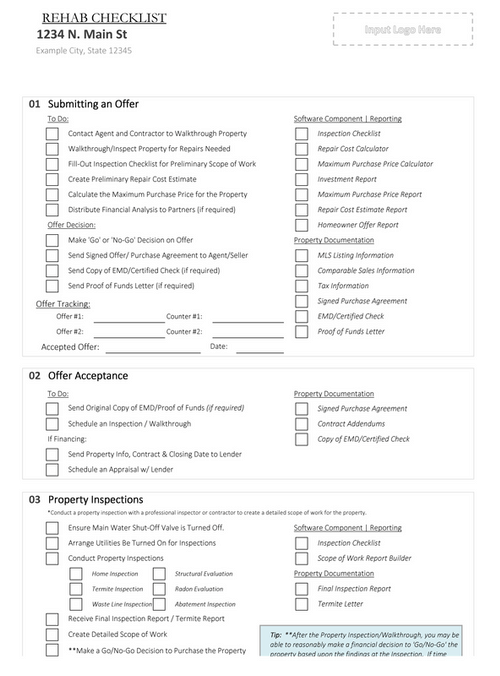 House Flipping Spreadsheet Software [Free Download]