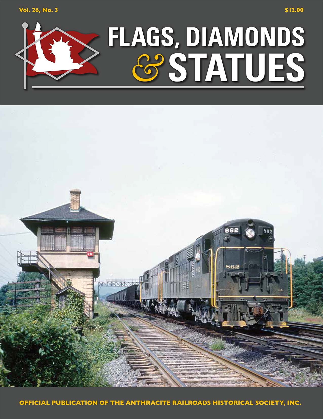 Flags, Diamonds, & Statues | Anthracite Railroads Historical Society