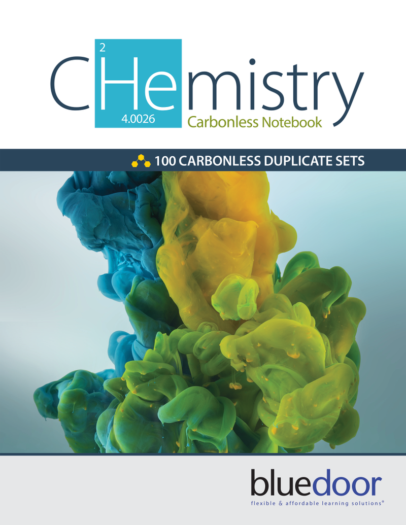 Chemistry Carbonless Notebook (100 Sets) • bluedoor Publishing