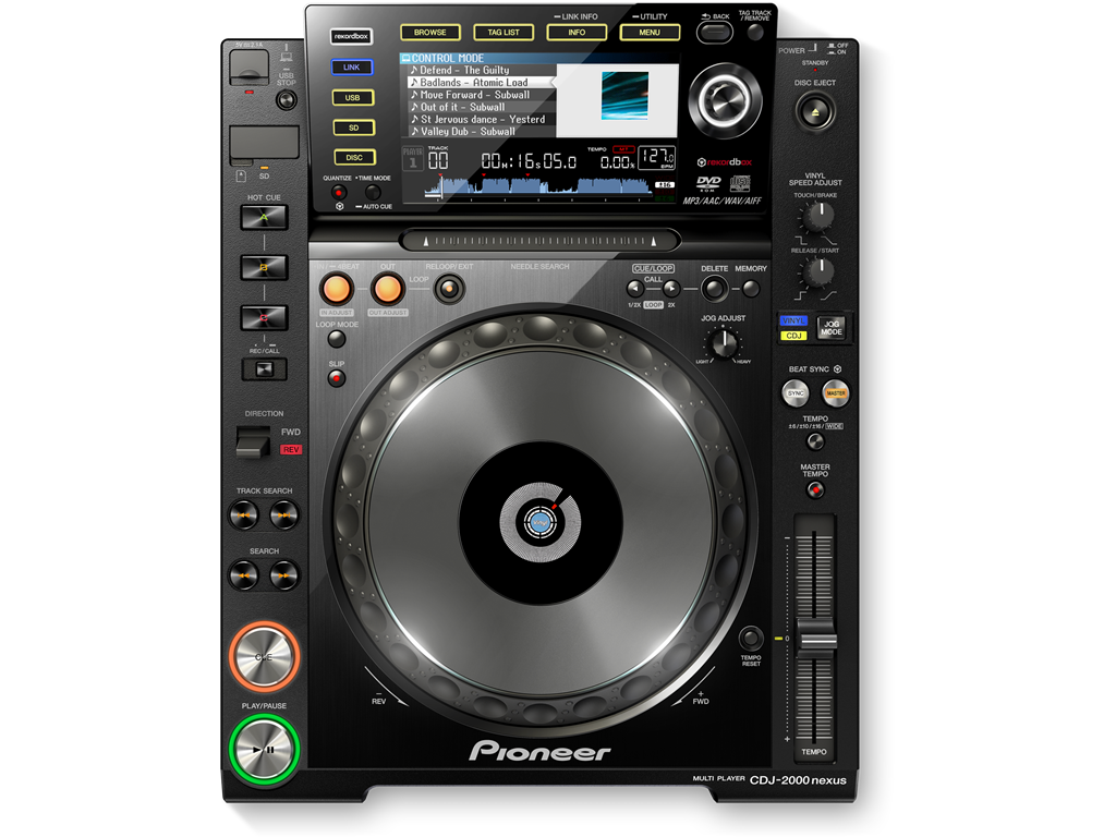 Pioneer CDJ 2000 Nexus - Equipment Hire - Icon AV Perth