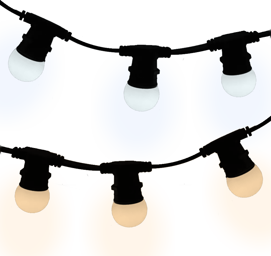 LED Festoon Lights - Equipment Hire - Icon AV Perth