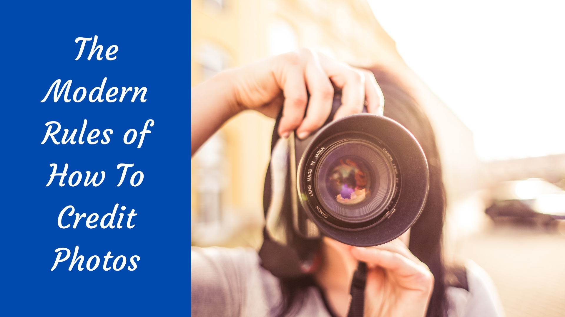 The Modern Rules of How To Credit Photos