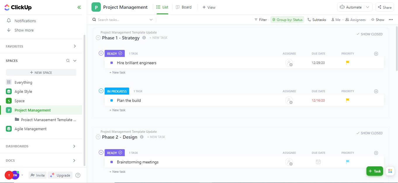 ClientVenue Blog: ClickUp for Marketing Agency: Is it Worth the Time ...