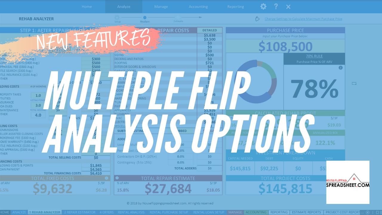 Feature Spotlight: Rehab Analyzer - Multiple Analysis Options | House ...