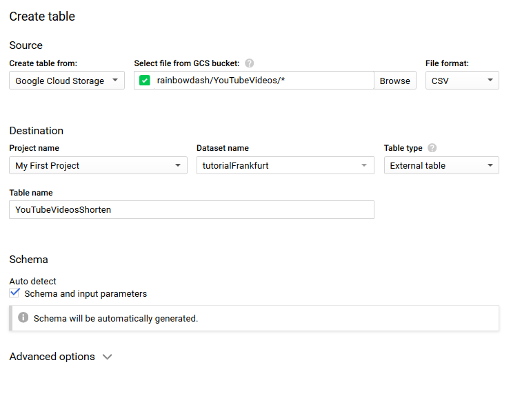 A Beginners guide to BQ – Part 2: Query CSV & JSON files