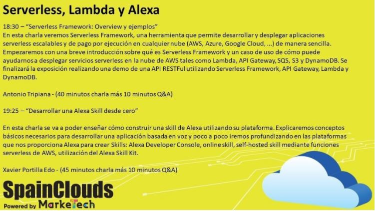 Serverless, Lambda y Alexa