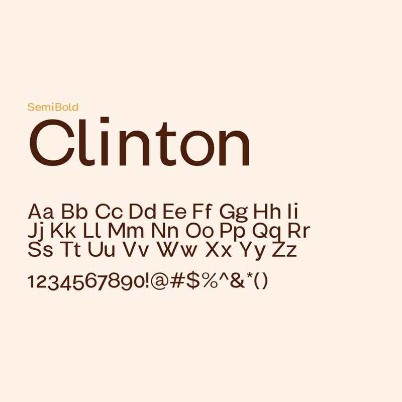 Clinton | Font of the Week