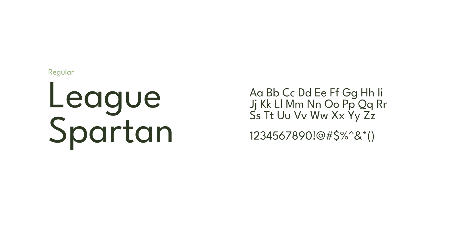 League Spartan | Font of the Week