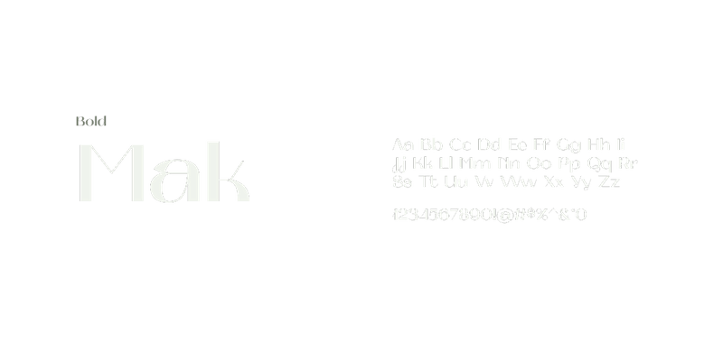 Mak | Font of the Week