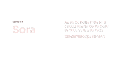 Sora | Font of the Week