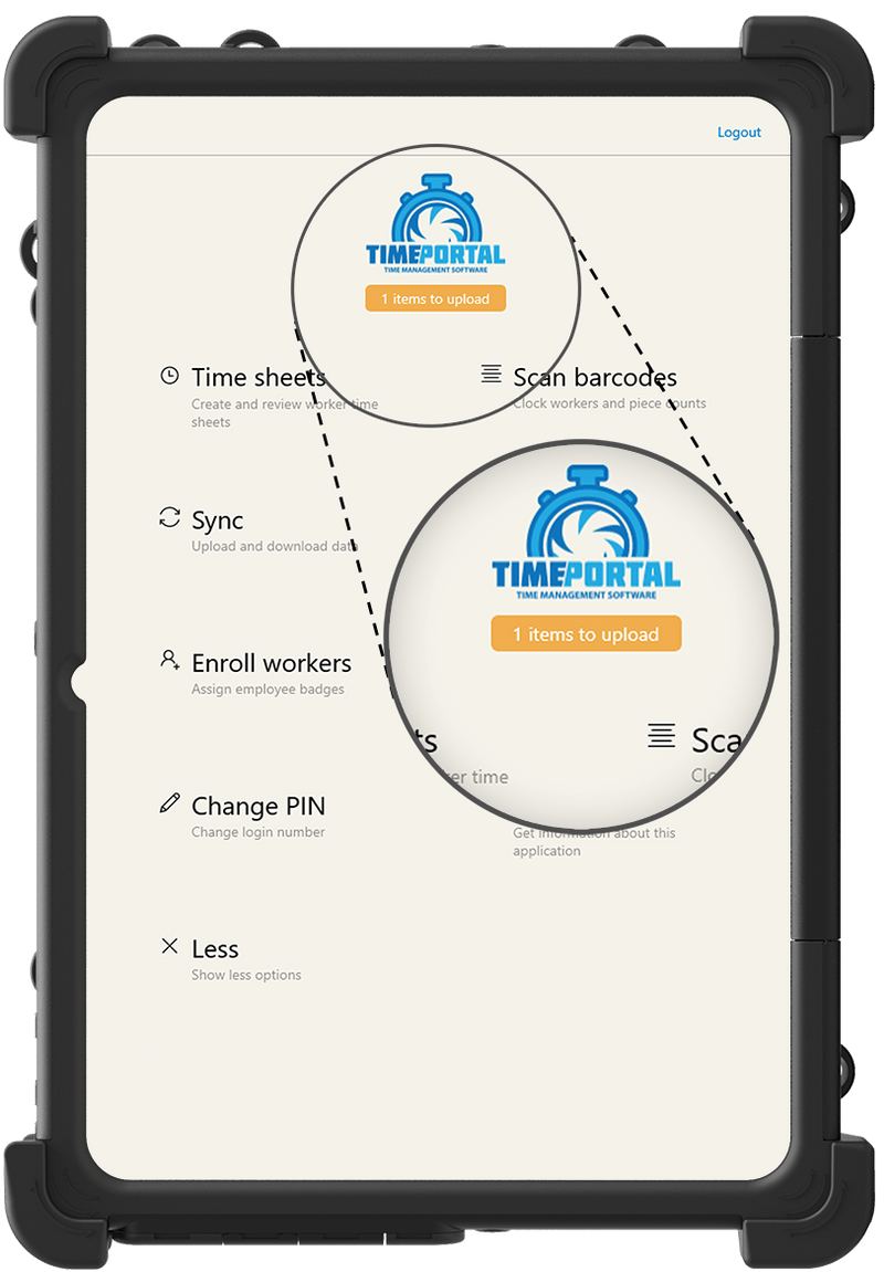 Time Portal - Agriculture Time Keeping Mobile App