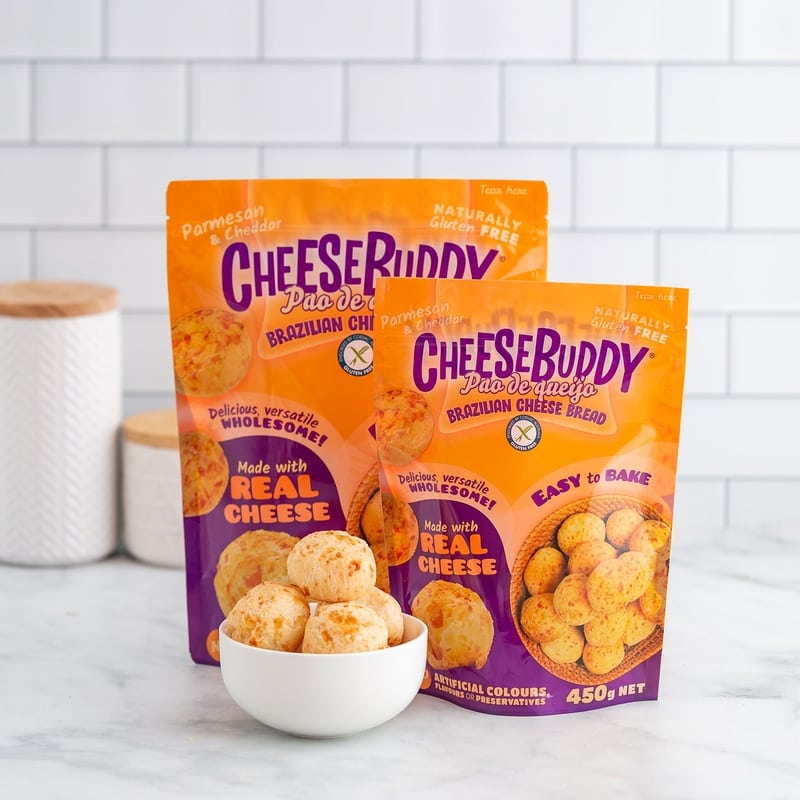 Cheesebuddy Breads Packaging | Flametree Creative