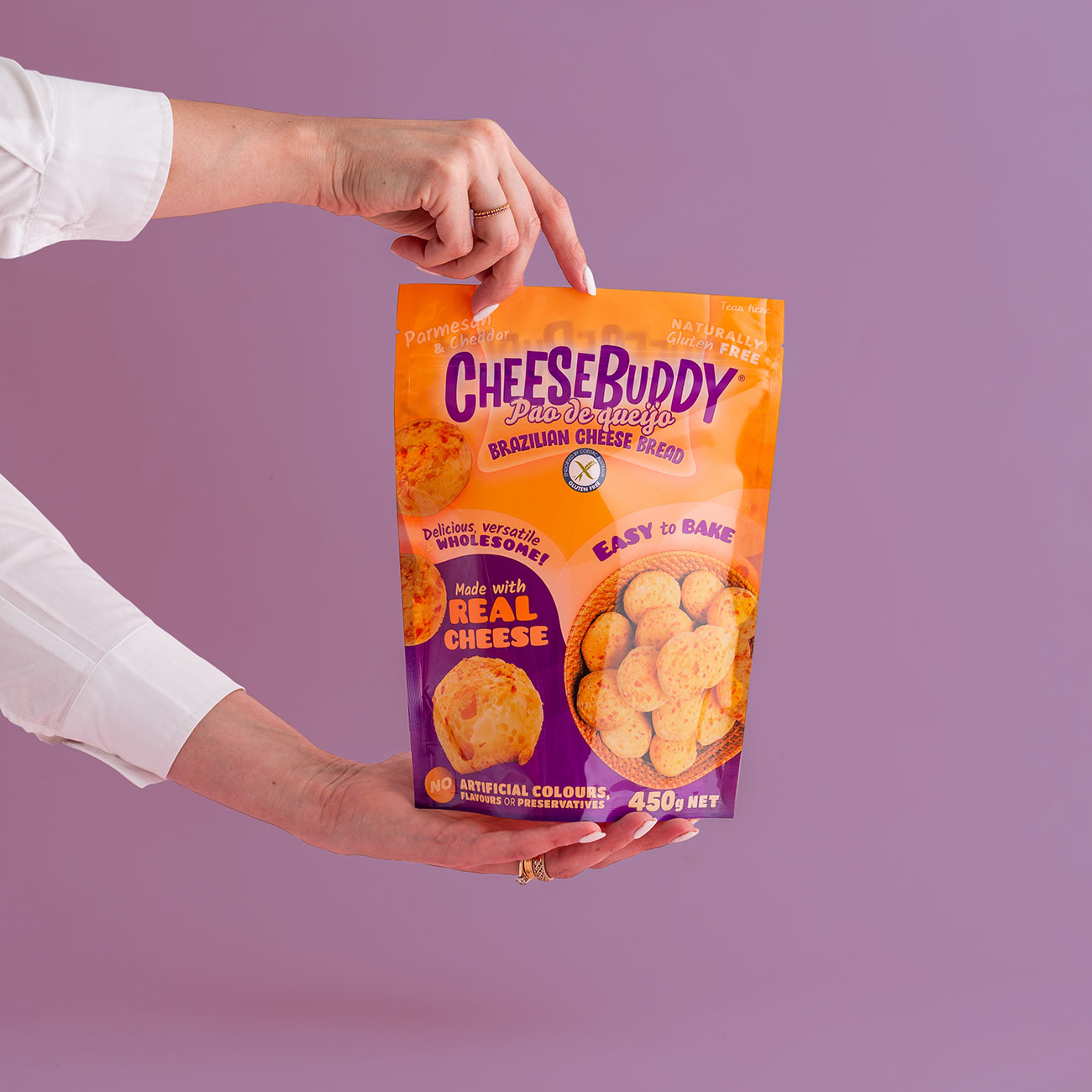 Cheesebuddy Breads Packaging | Flametree Creative