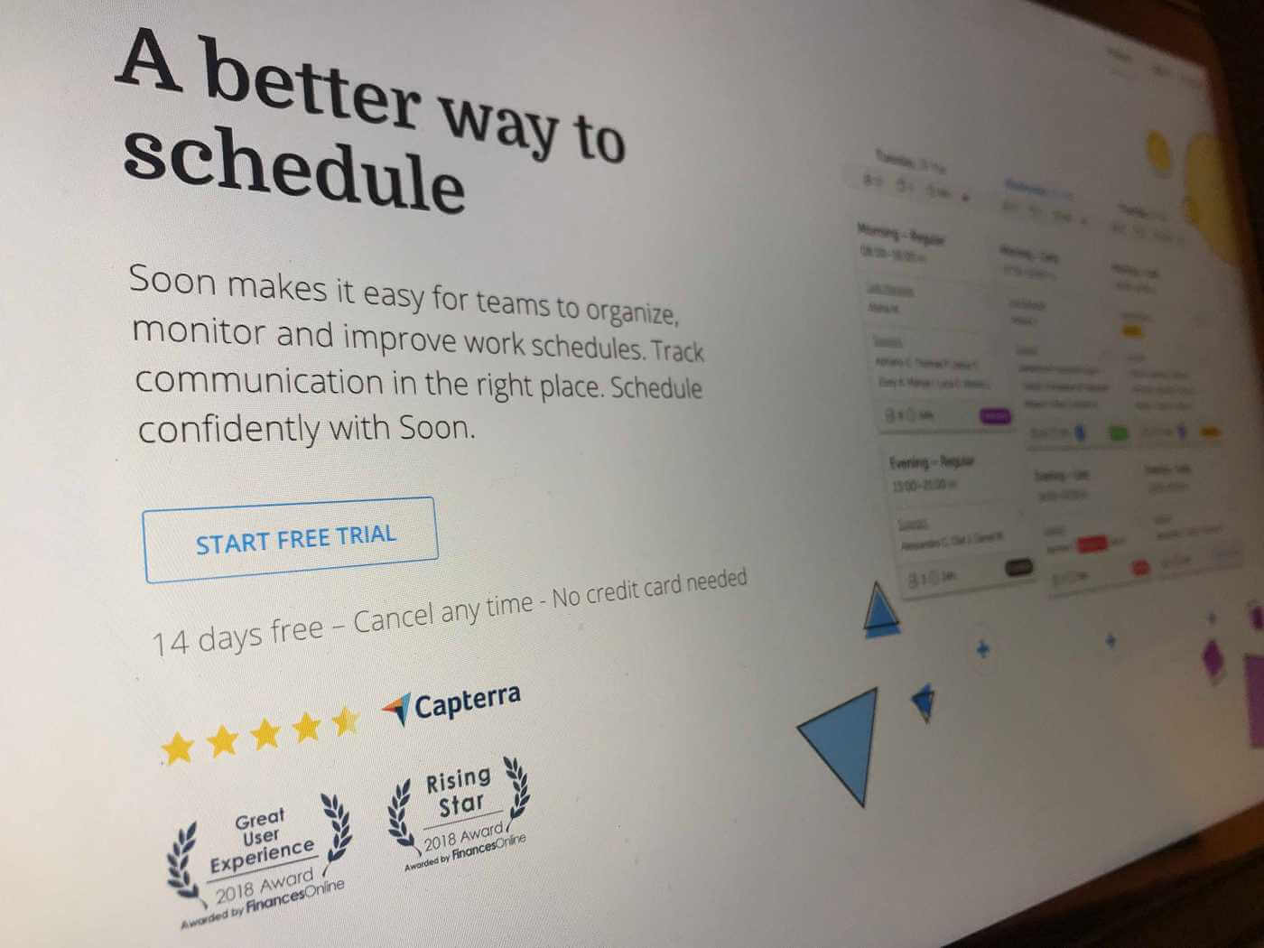 Soon Scheduling Software Named Rising Star | Blogs | Soon