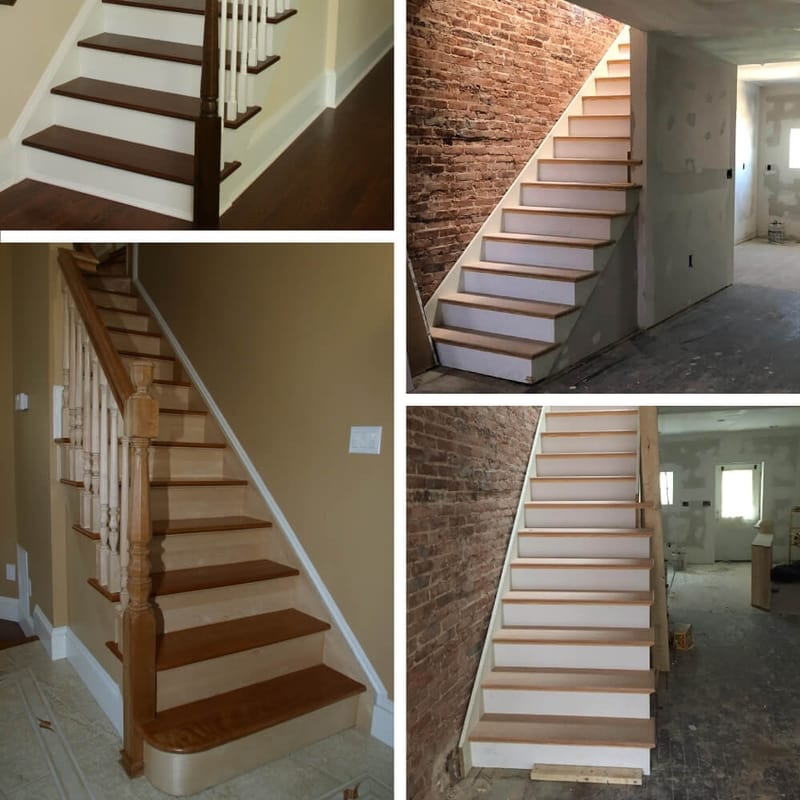 Custom installs of our prefab stairs