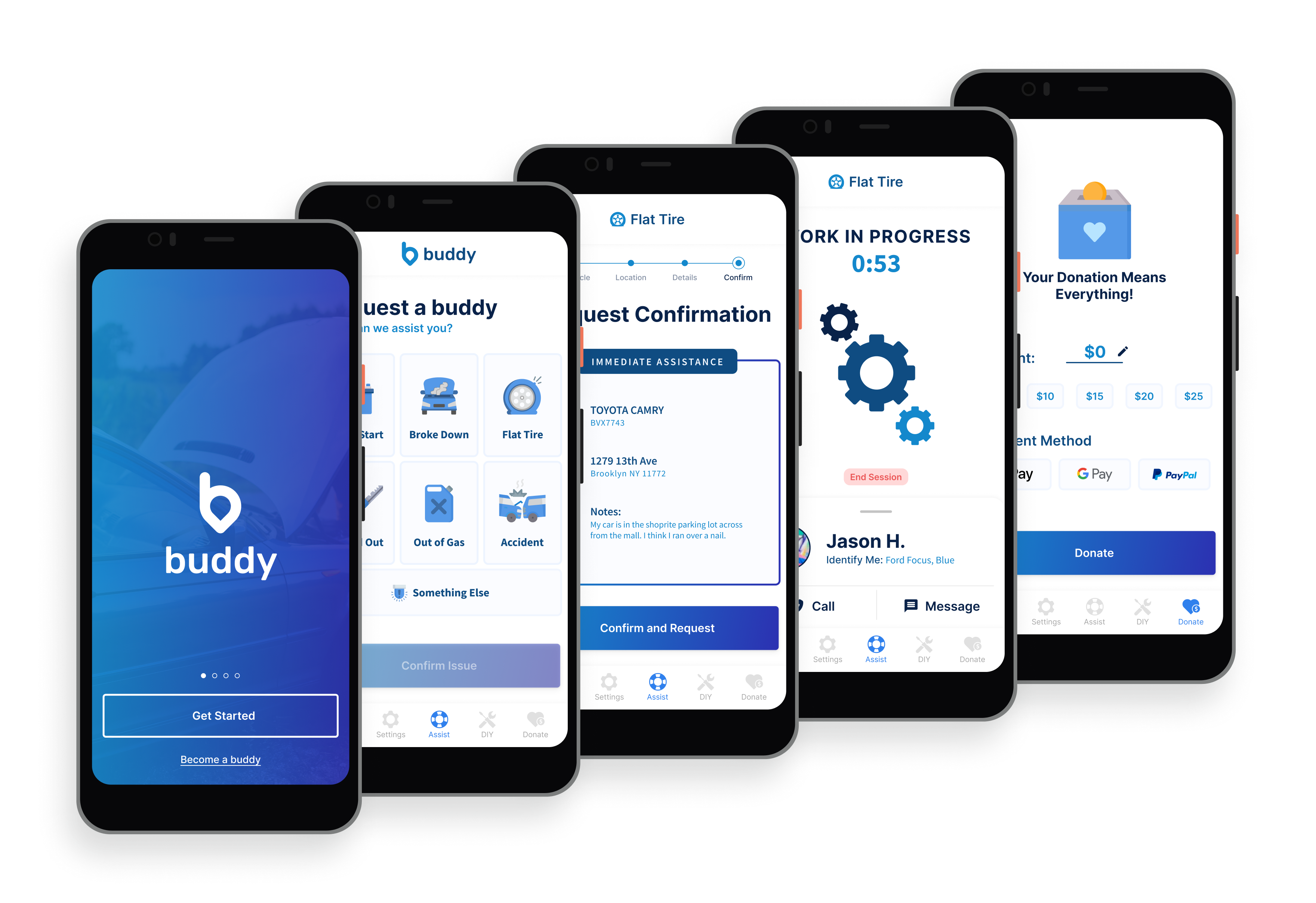 Buddy Roadside Assistance: A Product Design Case Study