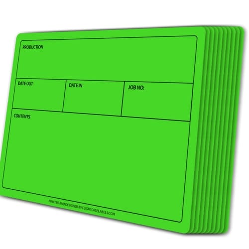 Flight Case Labels For Sale - Free Delivery
