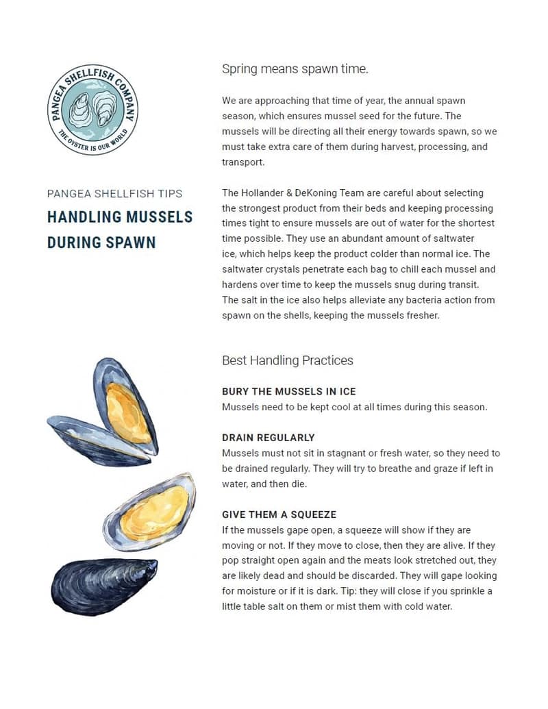 Resources | Pangea Shellfish Company