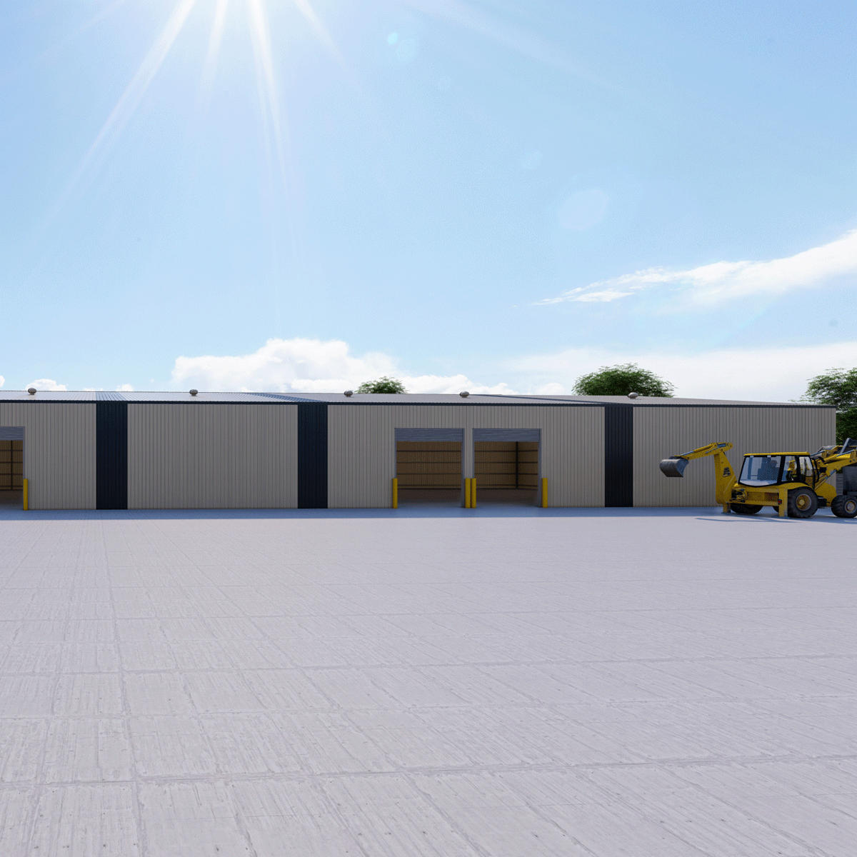 Warehouses & Factories | EasyShed Online