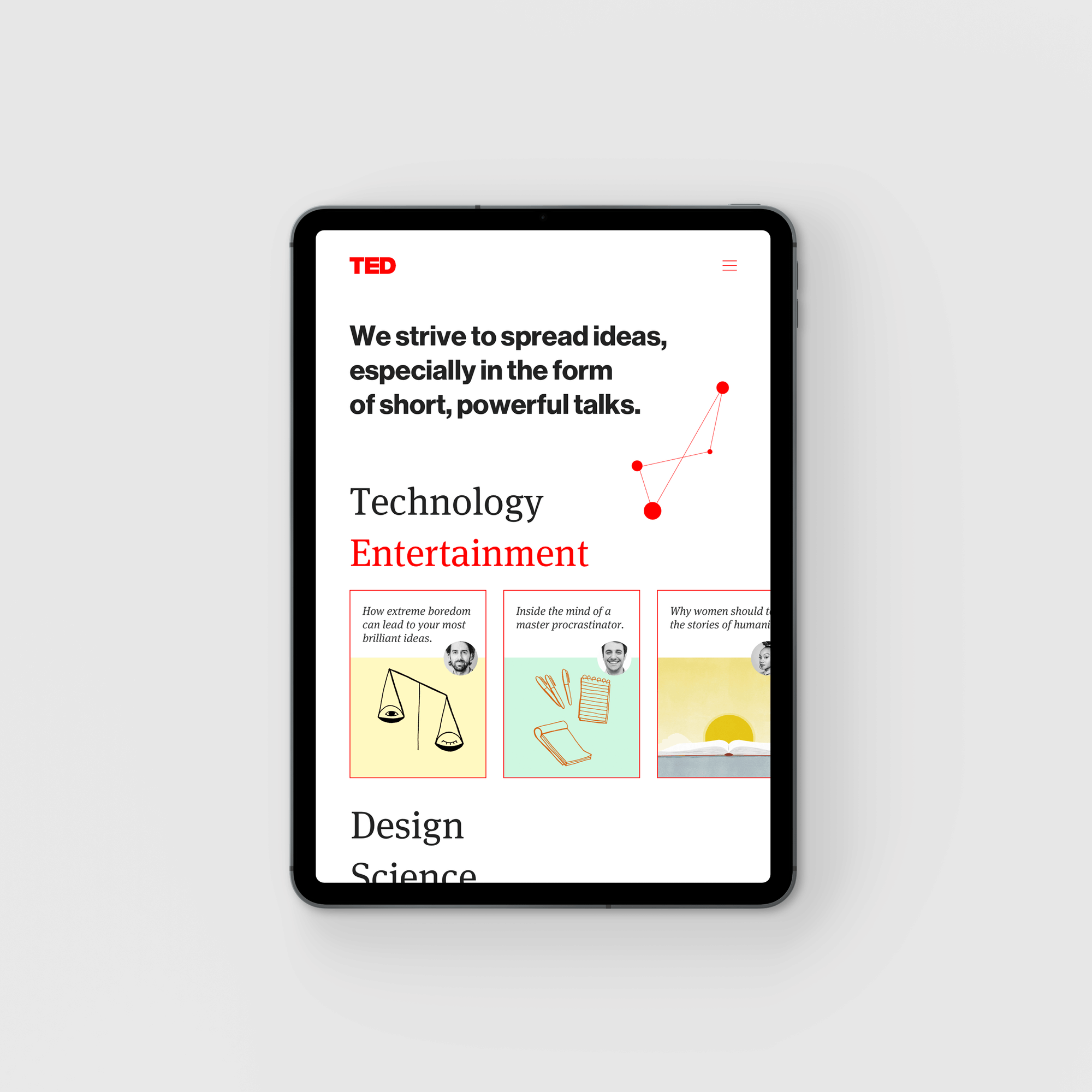 Bridgette Chen - TED Redesign