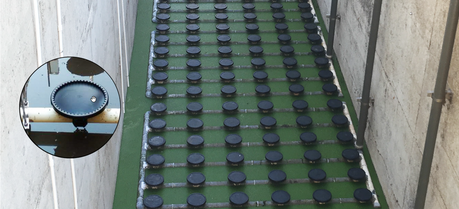 Aeration Disc Diffusers | IAS, Inc.