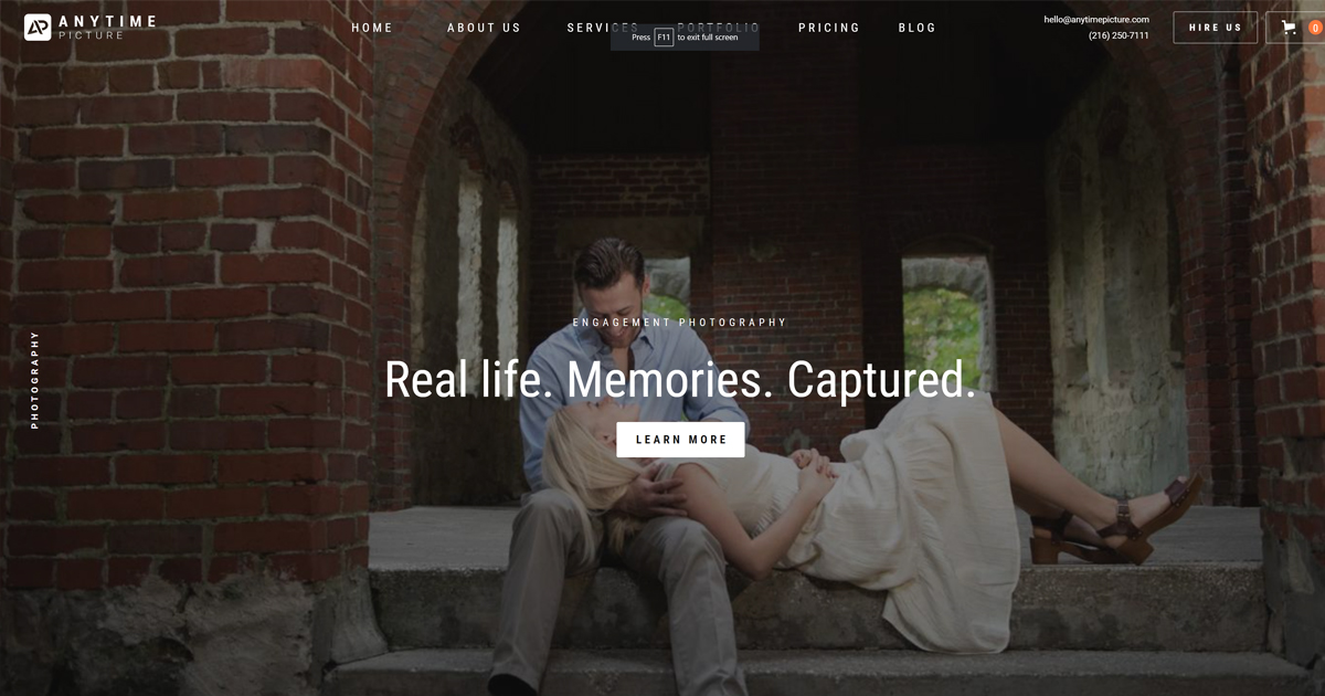 Locations - Photography & Videography | Anytime Picture