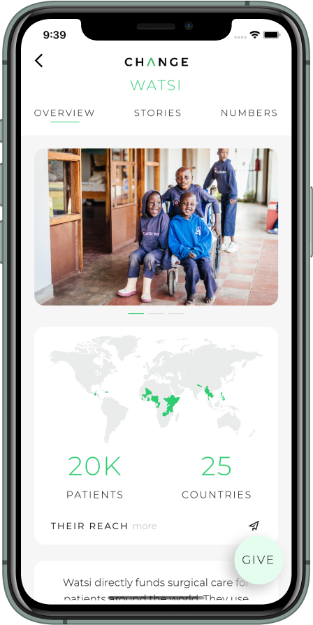 Change - Make a difference while you shop