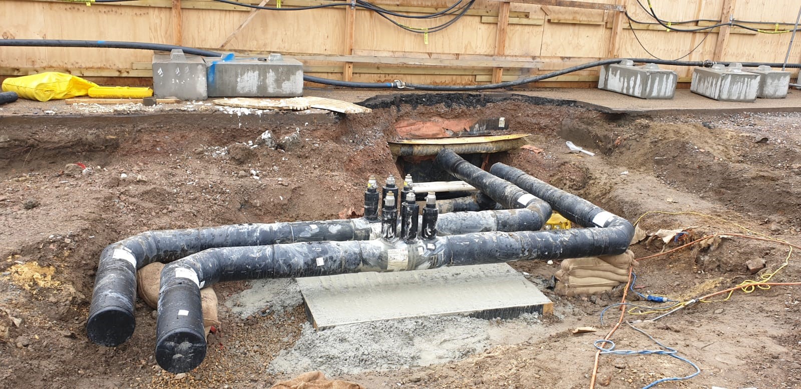 Pipework Installation for District Heating | PPC Projects