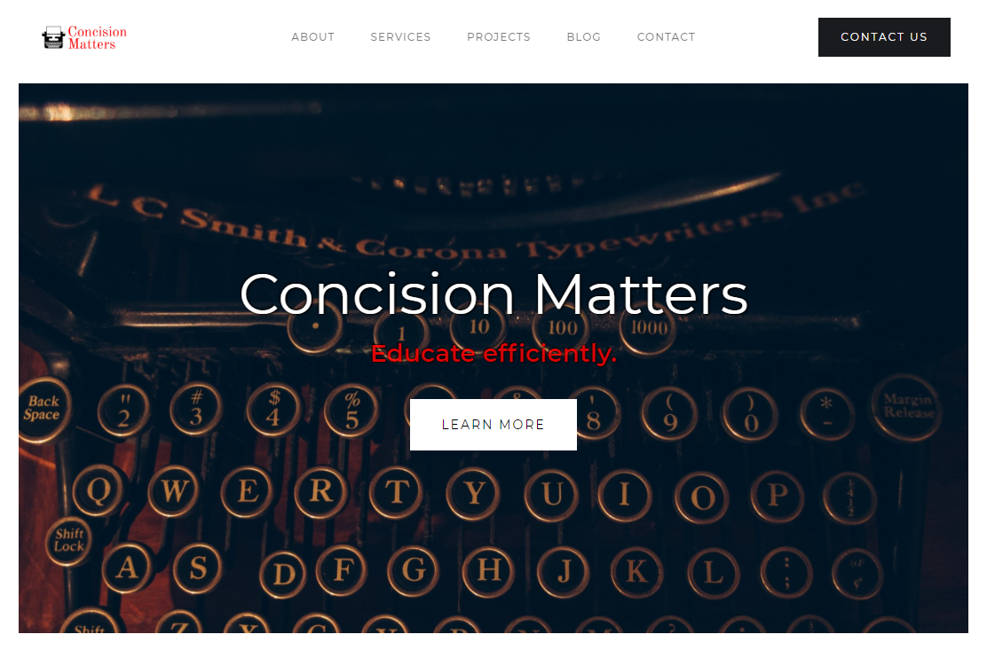 Concision Matters | Educate Efficiently