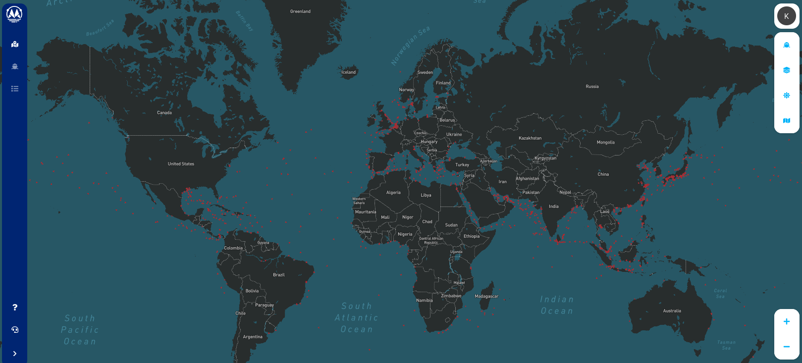 Different types and sizes of Liquefied petroleum gas (LPG) carriers