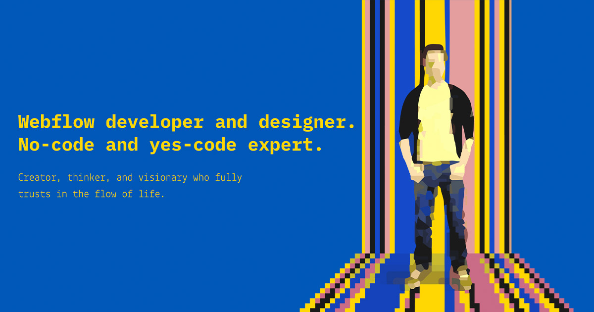 Basil Gloo - Webflow developer and designer. No-code and yes-code expert.