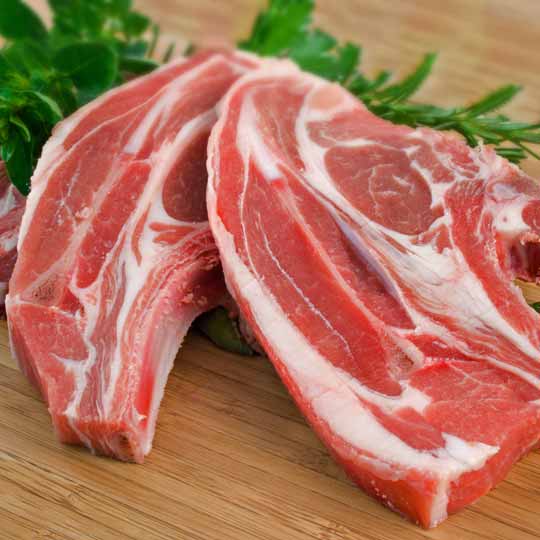 LAMB FOREQUARTER CHOPS 1KG PACK