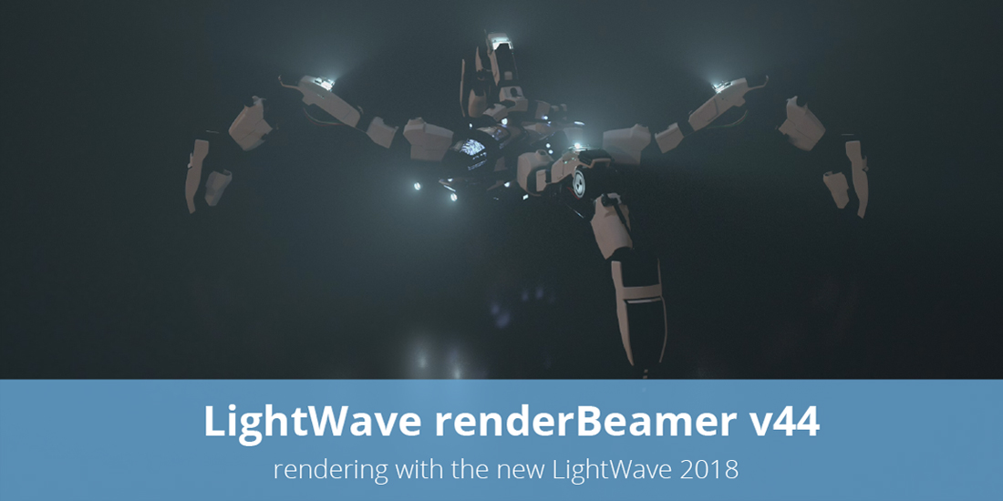 Rendering with the new LightWave 2018