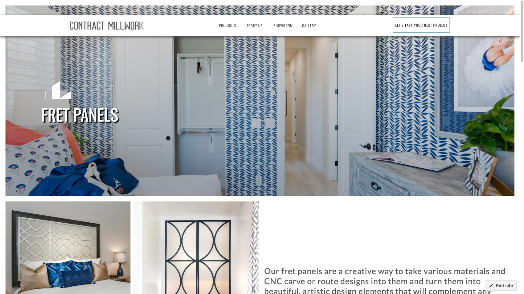 Fret Panels - Contract Millwork