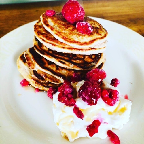 Skinny protein pancake stack recipe | The Nutrition Plan | Nutrition ...