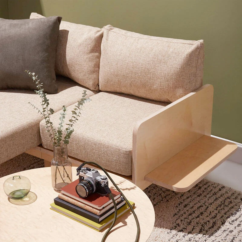 At Home with Inside Weather’s Modular Bondi Sofa