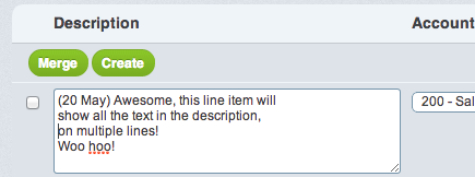 Expanding line item descriptions on invoices | MinuteDock News & Updates