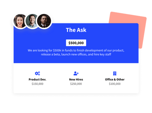 Pitch Deck Ask Slide | How-to Instructions