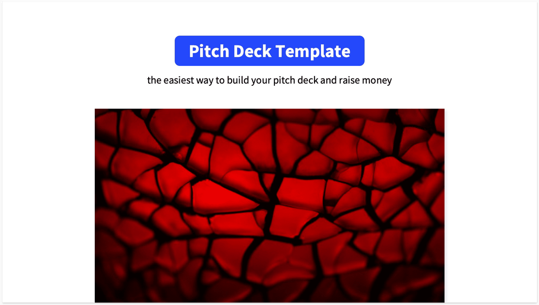 Title Slide | Pitch Deck Template Viewer BaseTemplates