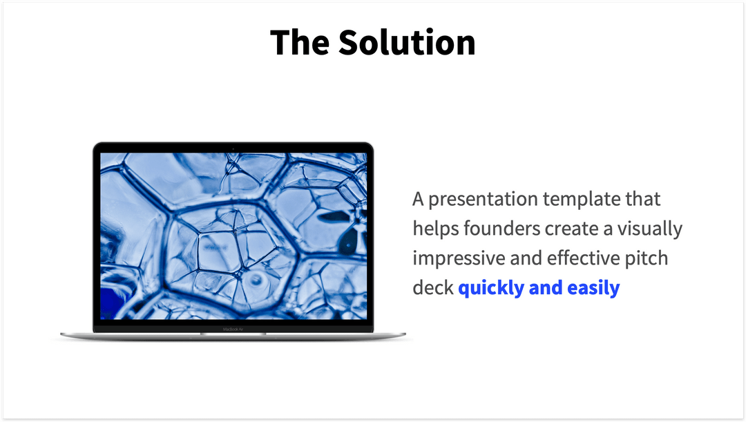 Solution Slide | Pitch Deck Template Viewer BaseTemplates