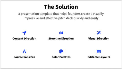 Solution Slide | Pitch Deck Template Viewer BaseTemplates