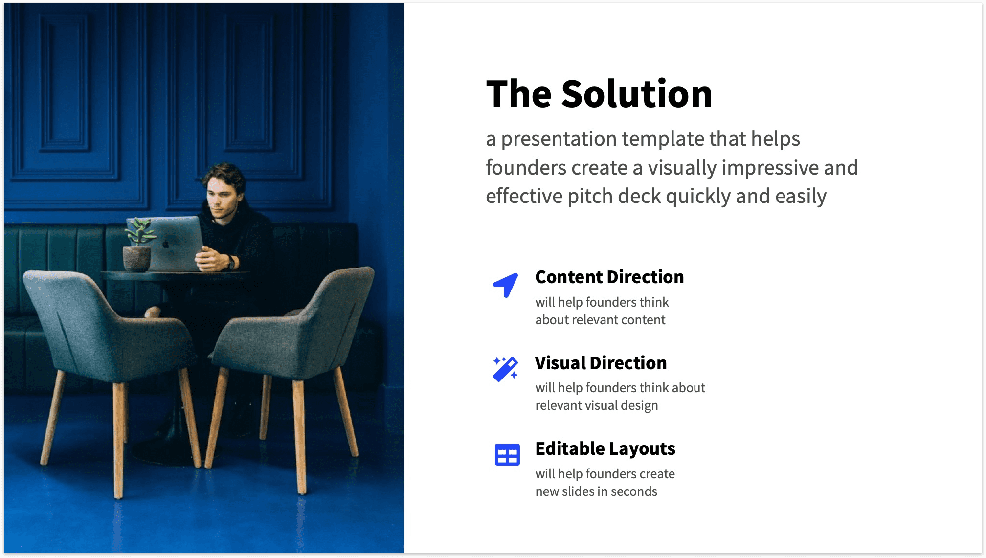 Solution Slide | Pitch Deck Template Viewer BaseTemplates