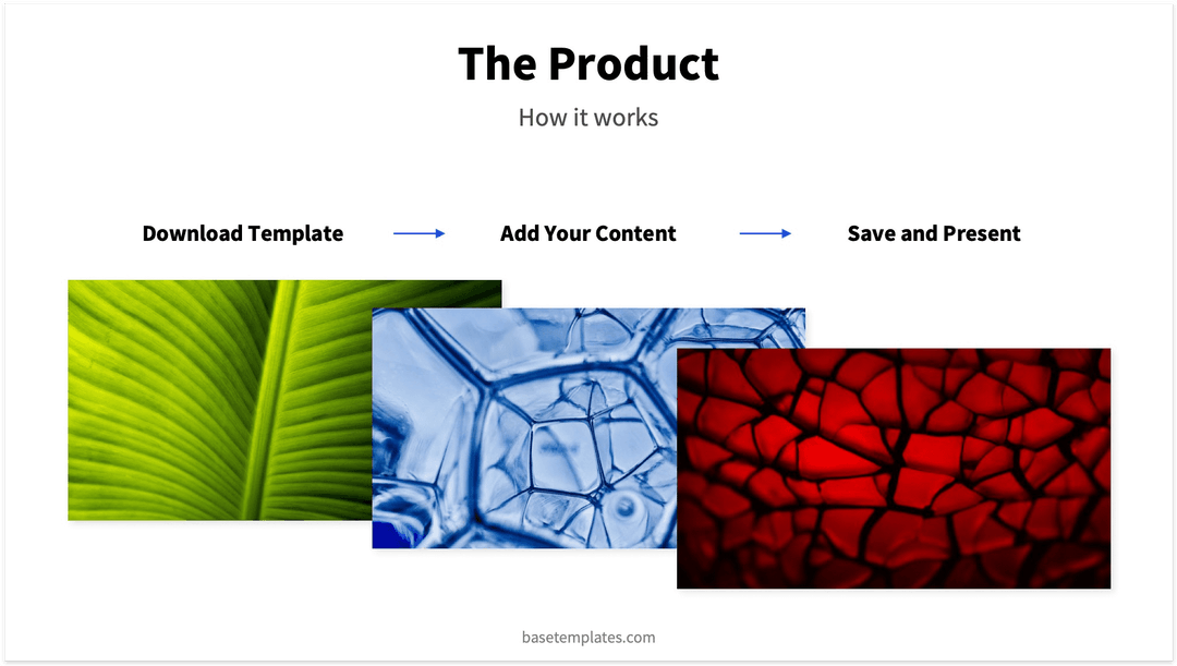 Product Slide | Pitch Deck Template Viewer BaseTemplates