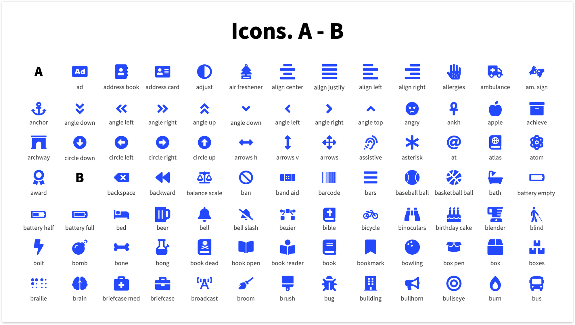 Icons | Pitch Deck Template Viewer BaseTemplates