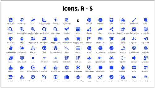 Icons | Pitch Deck Template Viewer BaseTemplates